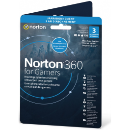 Norton 360 voor Gamers - 1 Gebruiker / 3 Toestellen - Auva